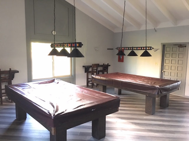Clubhouse Pool Tables – Camino del Prado